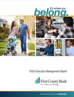 About Us - First County Bank in Fairfield County, CT
